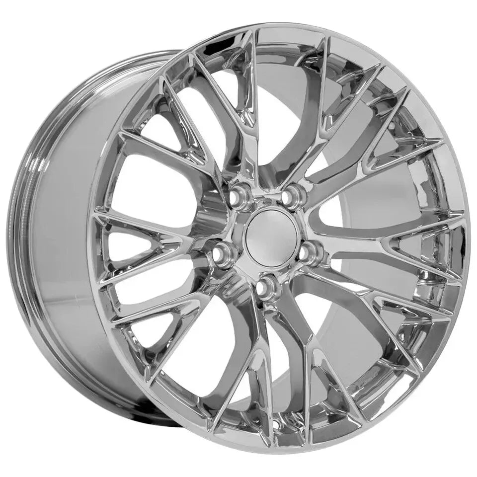 OE Wheels CV22 17x9.5 5x4.75" +54mm Chrome Wheel Rim 17" Inch ...