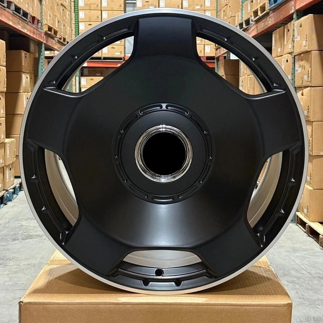 22x10 Wheels For Mercedes G500 G550 G55 G63 G Wagon Black 22" 5x130 Ri ...