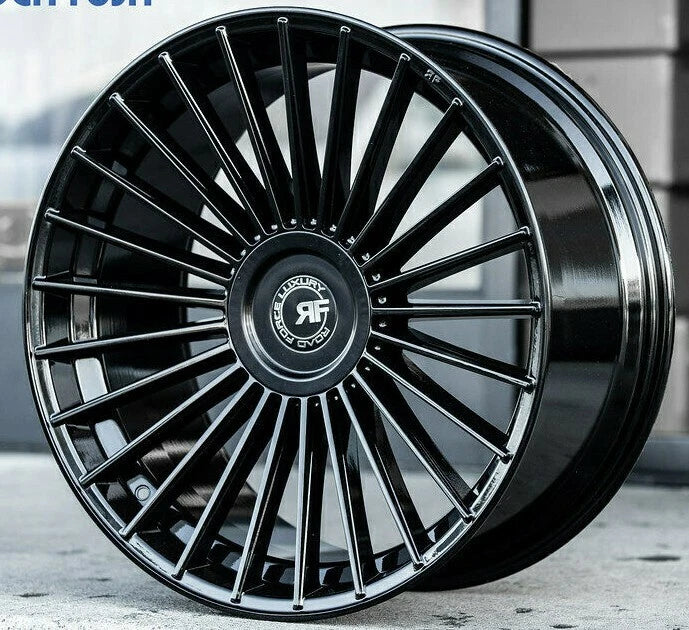 21” RF22 GLOSS BLACK WHEELS RIMS FOR BMW G15 G16 840i M850i 21x9/21x10 ...