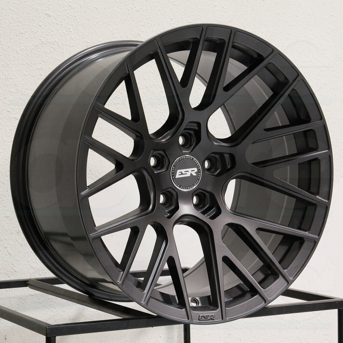 ESR RF11 19x9.5 5x114.3 22 Graphite Wheels(4) 73.1 19" inch Rims ...