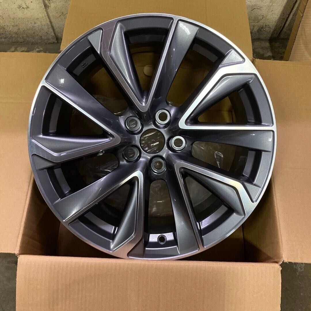 20" Wheels For TOYOTA Corolla 20x7.5 +35 5X100 Gunmetal Machined Rims ...