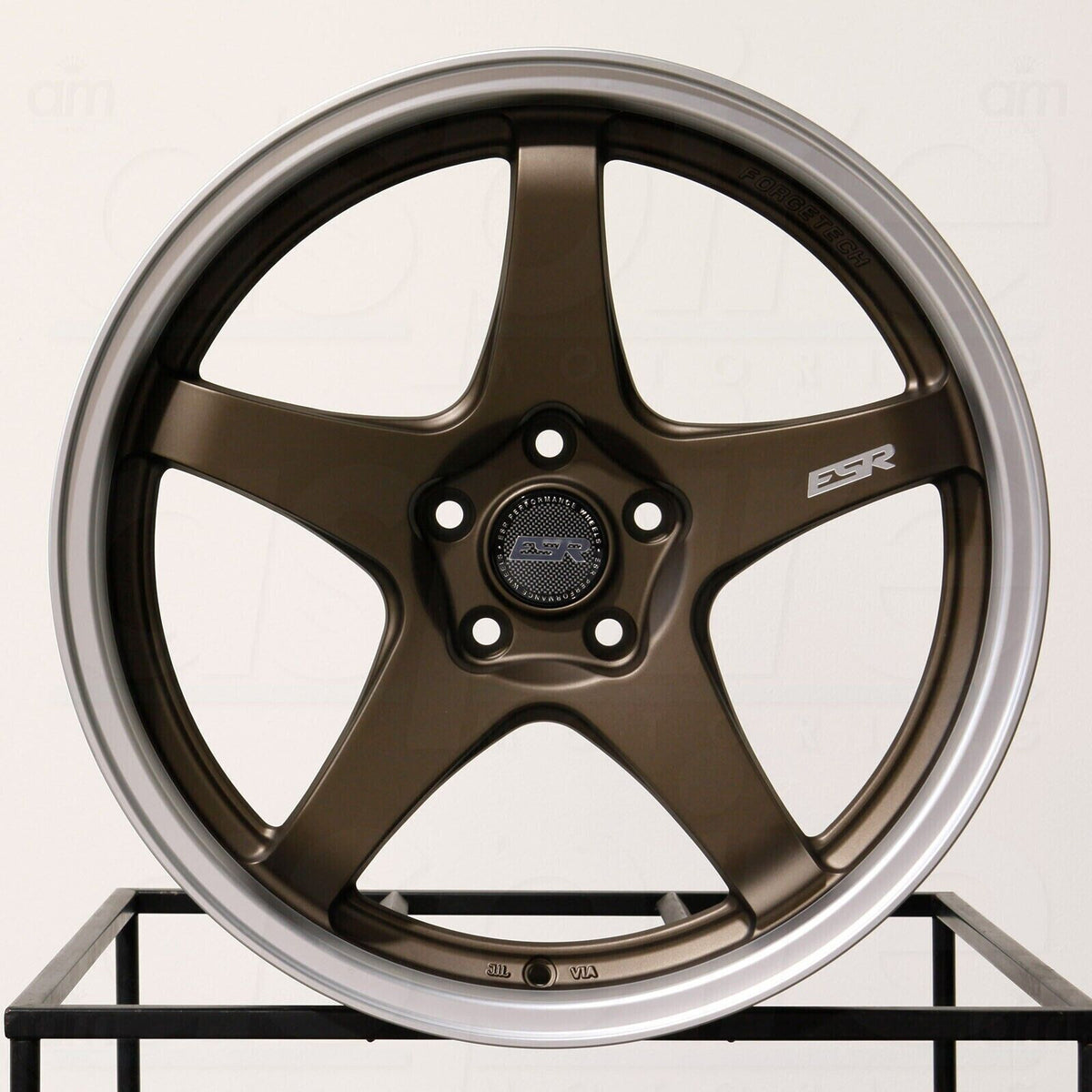 ESR AP5 19x9.5 5x114.3 35 Bronze Wheels(4) 72.56 19" inch Rims ...