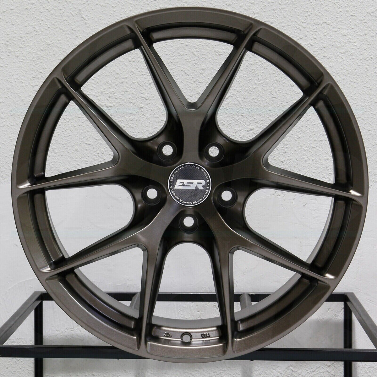 ESR RF2 18x10.5 5x114.3 22 Bronze Wheels(4) 73.1 18" inch Rims ...