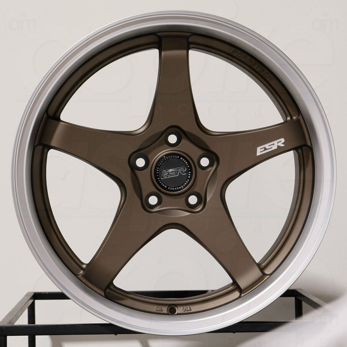 ESR AP5 18x9.5 5x100 35 Bronze Wheels(4) 72.56 18" inch Rims ...