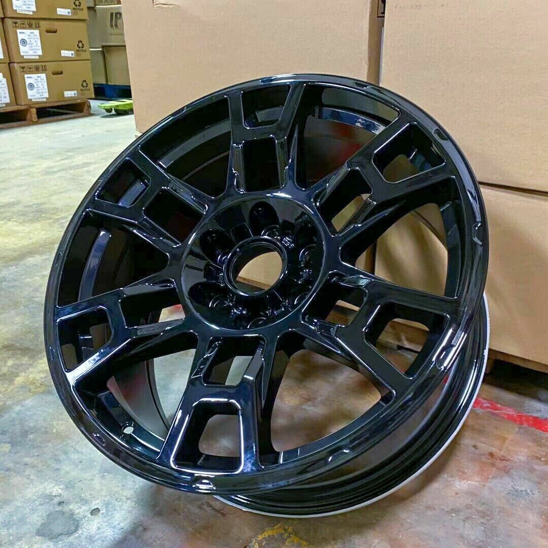 17" Gloss Black Wheels For Toyota 4Runner Tacoma GX460 GX470 FJ 6x139 ...