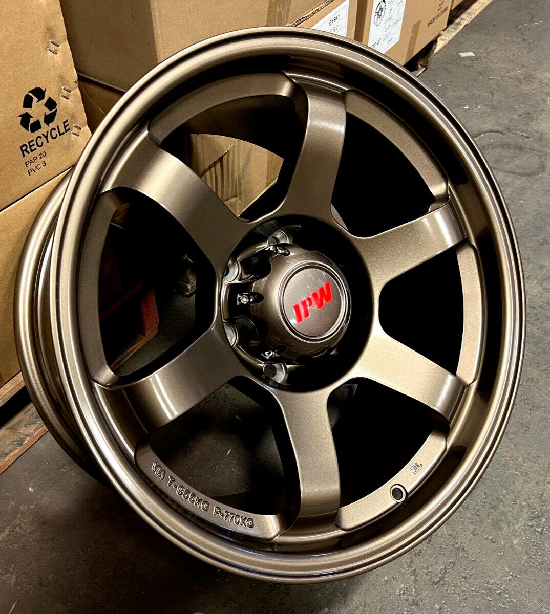 18" TE37 Style Wheels For Toyota 4Runner Tacoma FJ 18x9 6x139 +0 Bronz ...