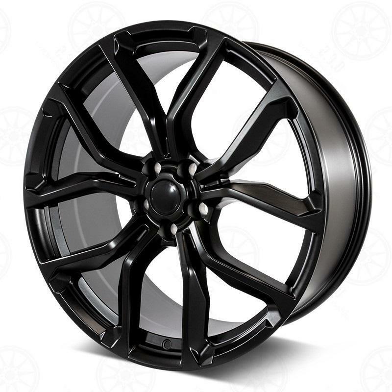24" SVR Style Satin Black Wheels Fit Range Rover Land Rover 5x120 Rims ...