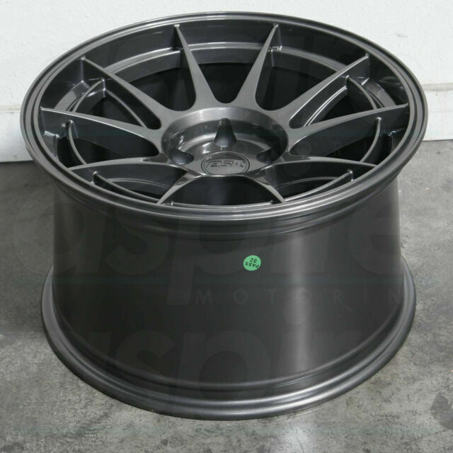 ESR SR13 Gun Metal Wheels 18x9.5 +15 5x114.3 Concave Rims 18" Set 4 ...