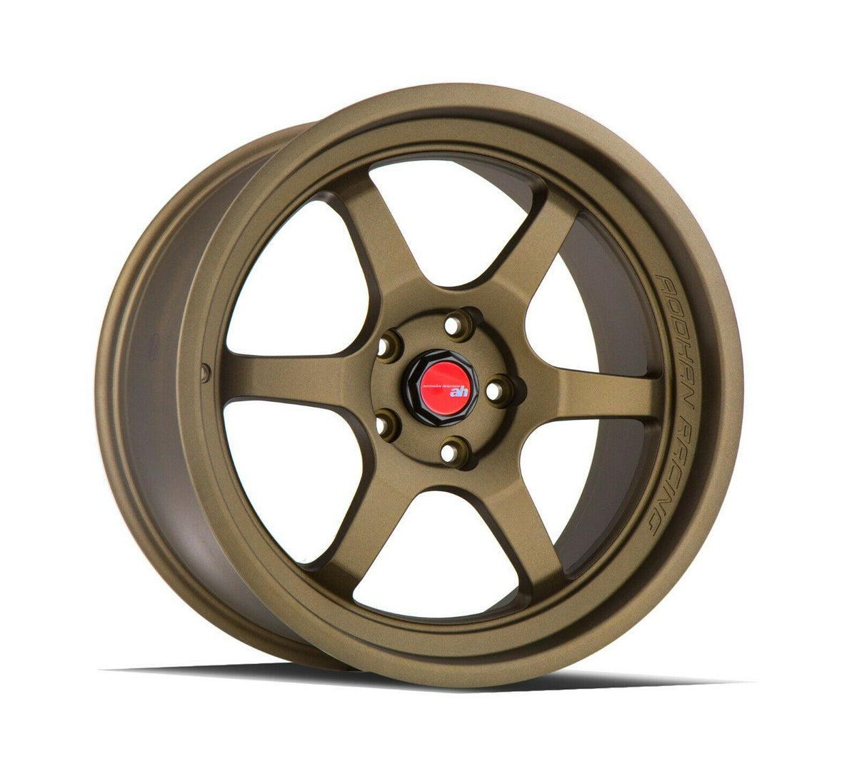 18" Aodhan Ah08 Bronze Wheels 18x9.5 +35 5x100 Fits Subaru BRZ FRS Rim ...
