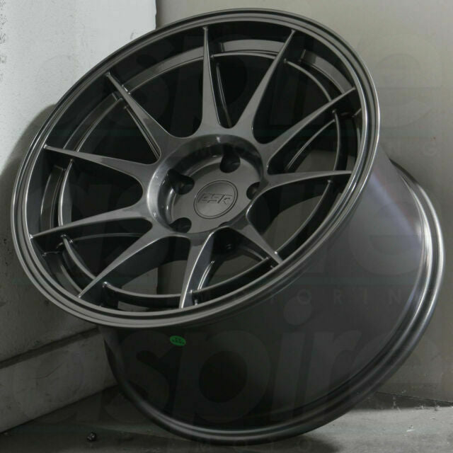 ESR SR13 Gun Metal Wheels 18x9.5 +15 5x114.3 Concave Rims 18" Set 4 ...