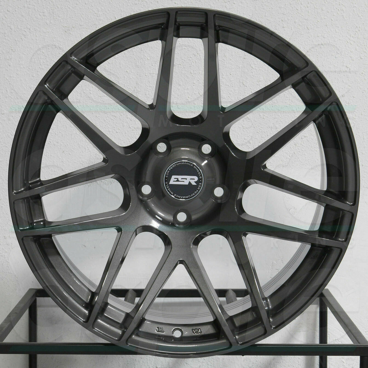 ESR RF1 Wheels 18x9.5 +35 5x120 Graphite Rotary Forged 18 Inch (Rims S ...