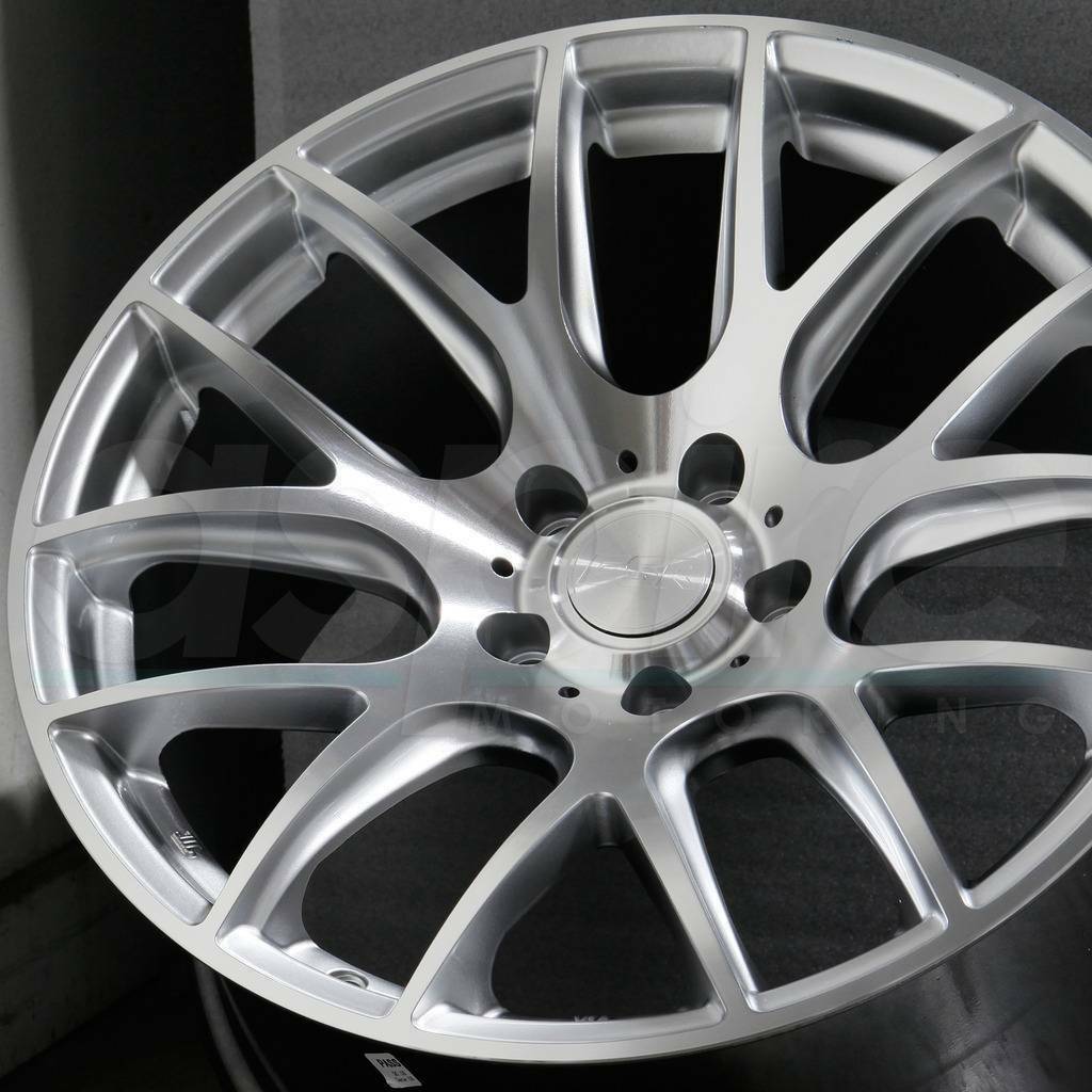 19 ESR SR12 Hyper Silver Wheels 19x10.5 +22 5x114.3 Concave Rims Set 4 ...
