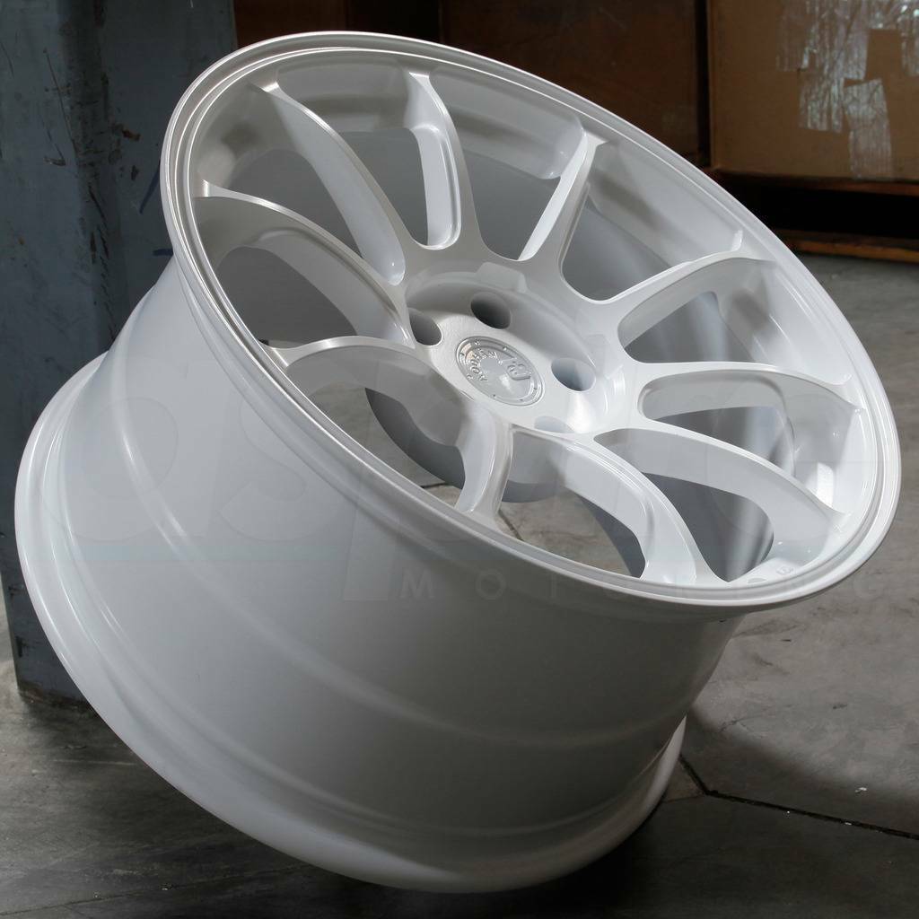 AODHAN AH06 17x9 +35 5x100 Matte White Wheels 17" Rims (Set 4 ...