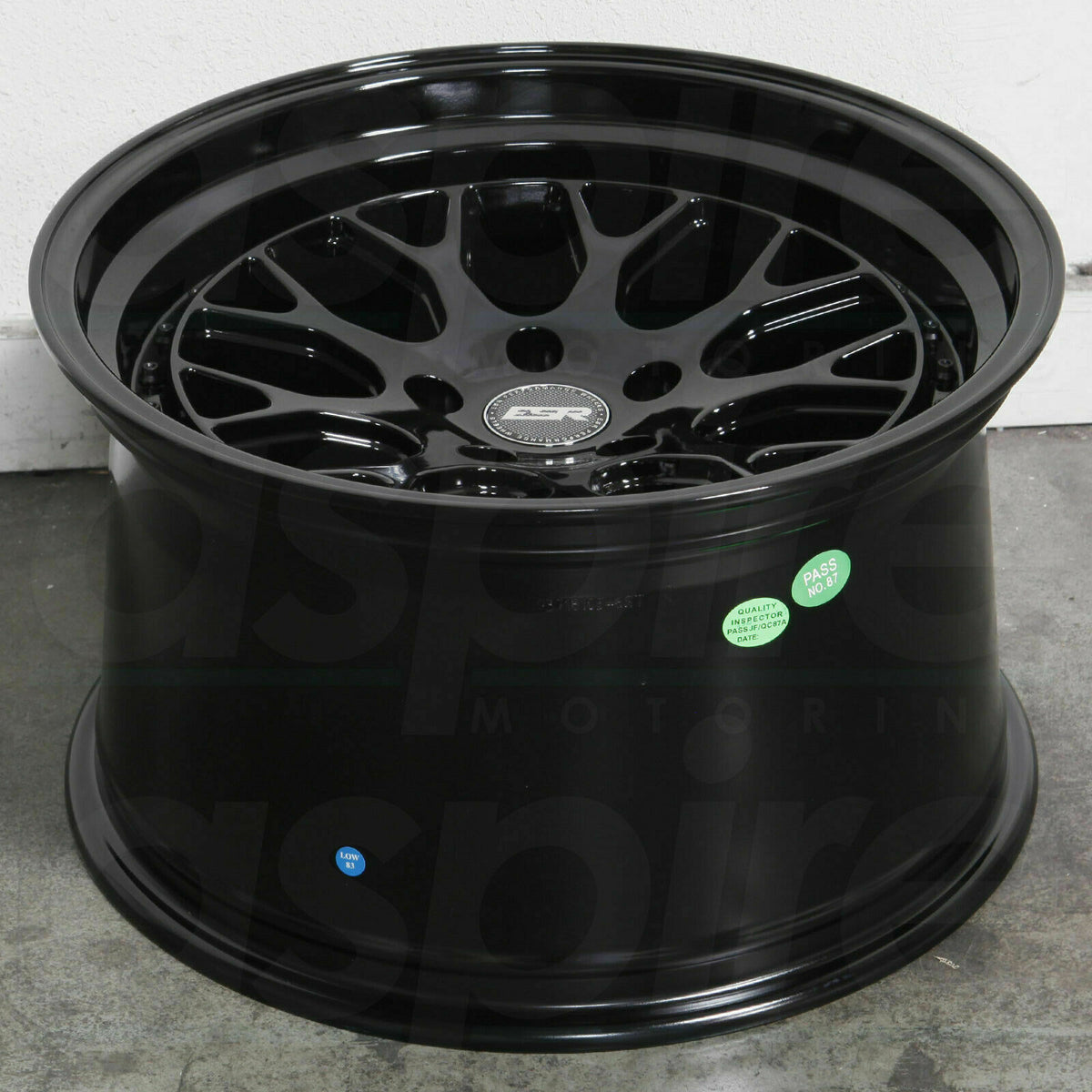 19 Inch ESR CS01 Gloss Black Concave Wheels 19x10.5 +22 5x114.3 Rims S ...