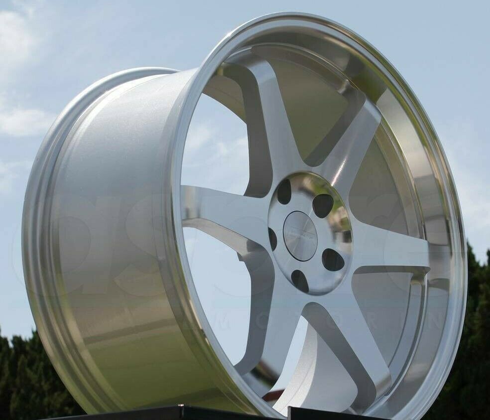 ESR SR07 18x9.5 +35 5x114.3 Machined Face and Lip 18" Wheels Set of 4 ...