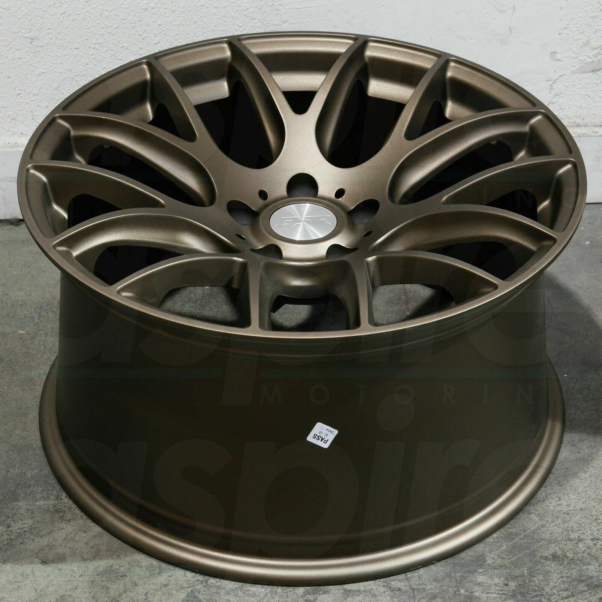 ESR SR12 18x8.5 +35 18x9.5 +22 5x114.3 18" Matte Bronze Wheels Rims Se ...