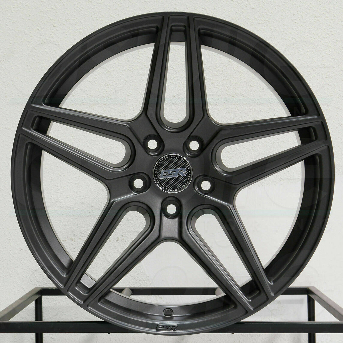 19" ESR RF15 Graphite Wheels 19x8.5 +30 / 19x9.5 +35 5x120 19 Inch Rim ...