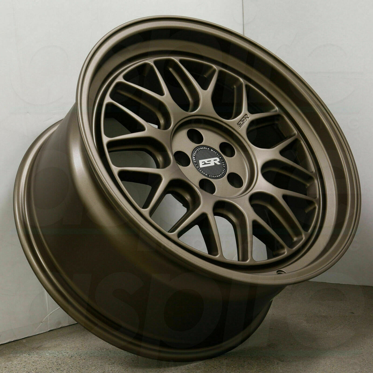 19" ESR CR1 Matte Bronze Wheels 19x9.0 +32 5x114.3 Rims Set 4 ...