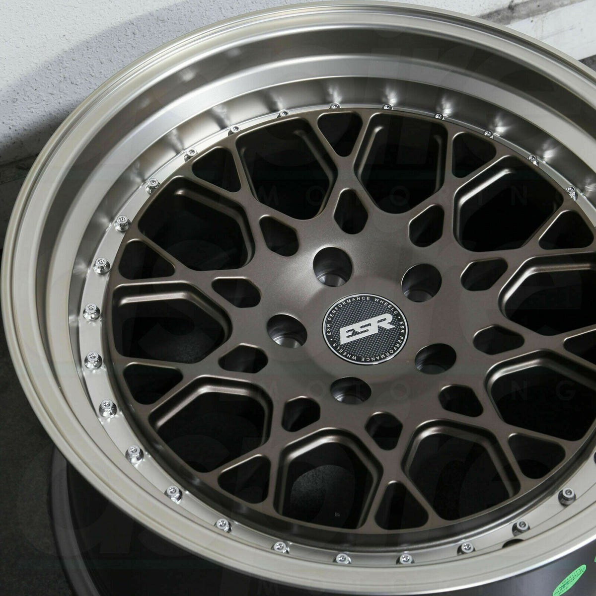 ESR CS3 Matte Bronze Wheels 18x10.5 +22 5x114.3 18 Inch Deep Dish Rims ...