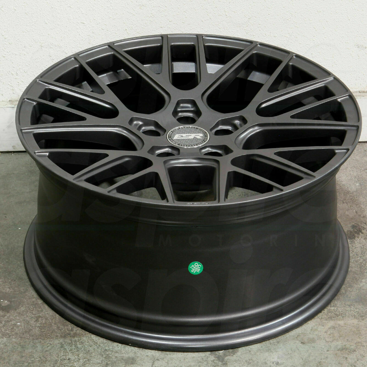 19" ESR RF11 Gun Metal Graphite Wheels 19x9.5 +35 5x120 19 Inch Rims S ...