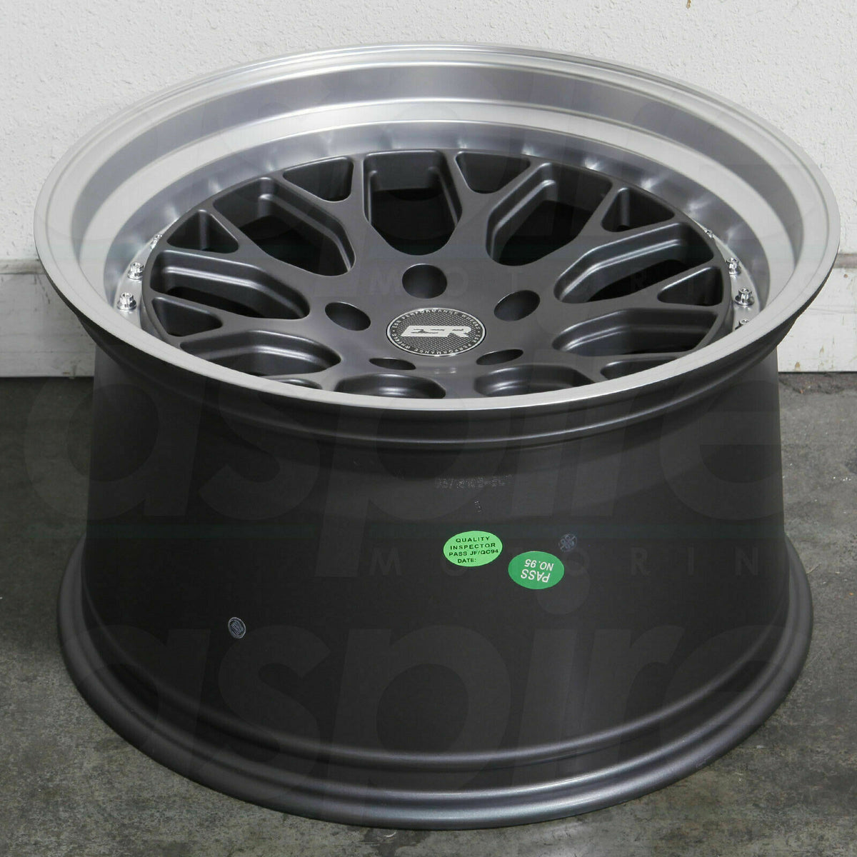 19 Inch ESR CS01 Graphite Wheels 19x8.5 +30 / 19x9.5 +35 5x120 Rims Se ...