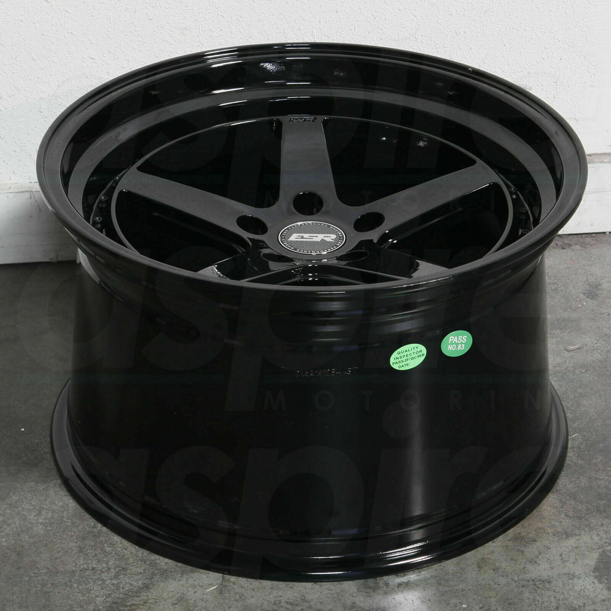 19 Inch ESR CS5 Gloss Black Wheels 19x9.5 +22 5x120 Rims Set 4 ...