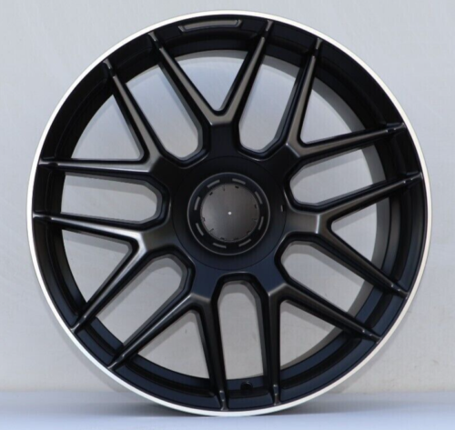 20" Wheels for mercedes S550 S600 4 MATIC 20X8.5 +30 5X112 Black Mesh ...