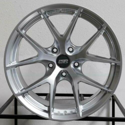 19" ESR RF2 Hyper Silver Wheels 19x8.5 +30 5x120 19 Inch Rims Set 4 ...